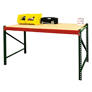 FastRak Heavy Duty Workbench with Bottom Shelf – All Rack Solutions